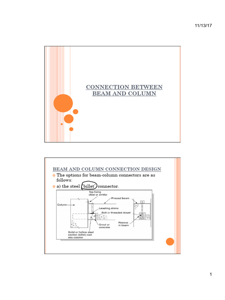 8d. BEAM - COLUMN | PDF | Beam (Structure) | Column
