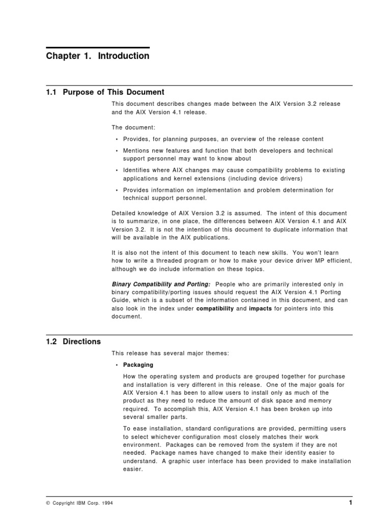 AIX Manual Intro | PDF | Software | Computing