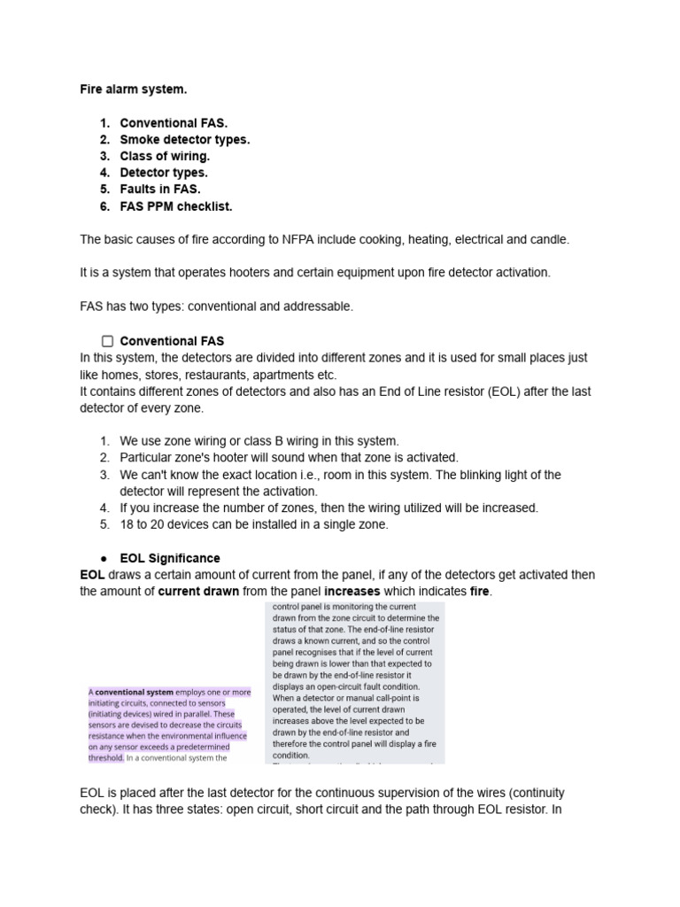 Fire Alarm System (FAS) | Download Free PDF | Manufactured Goods ...