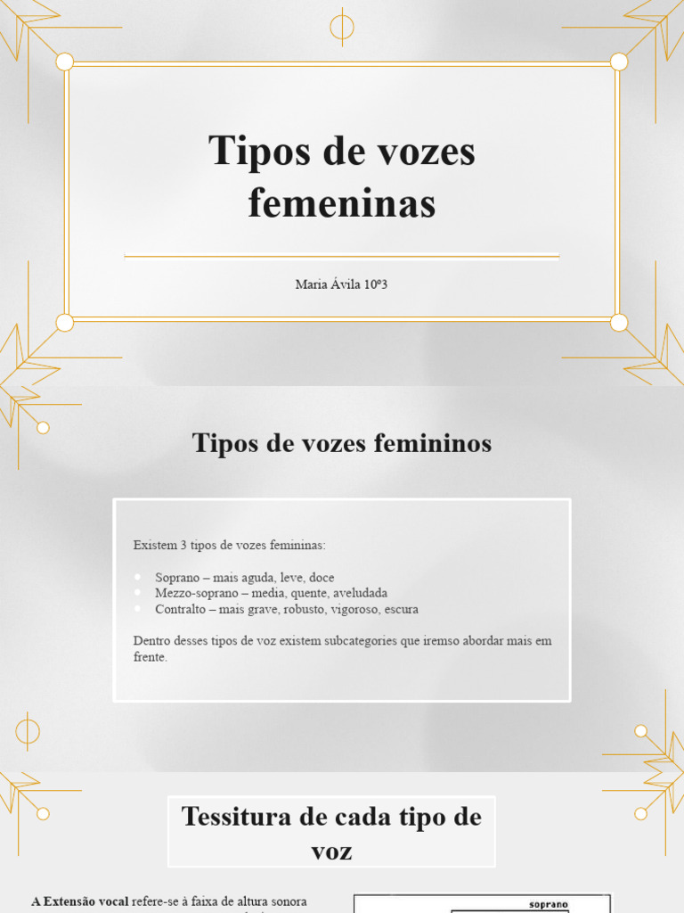 Tipos de Voz | PDF | Canto | Garganta humana