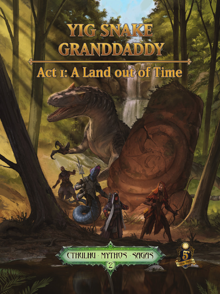 Sandy Petersen's Cthulhu Mythos - Yig Snake Granddaddy Act 1 | PDF