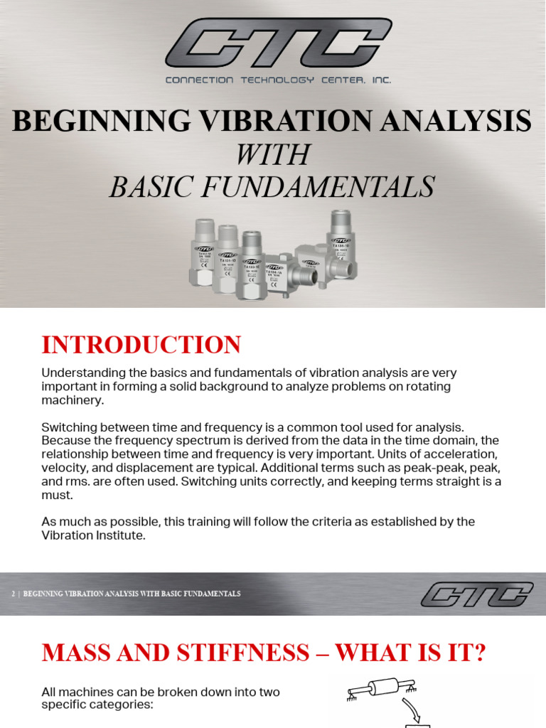 Vibration Analysis Fundamentals Guide | PDF | Frequency | Spectral Density