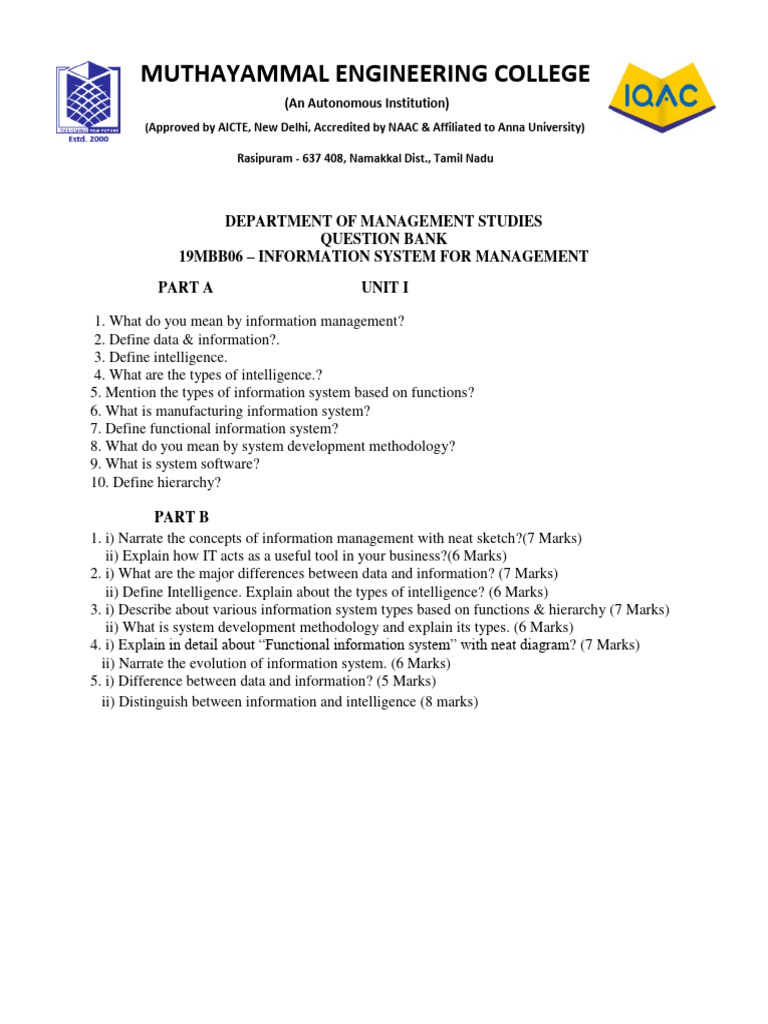 QB Ism | PDF | Security | Computer Security