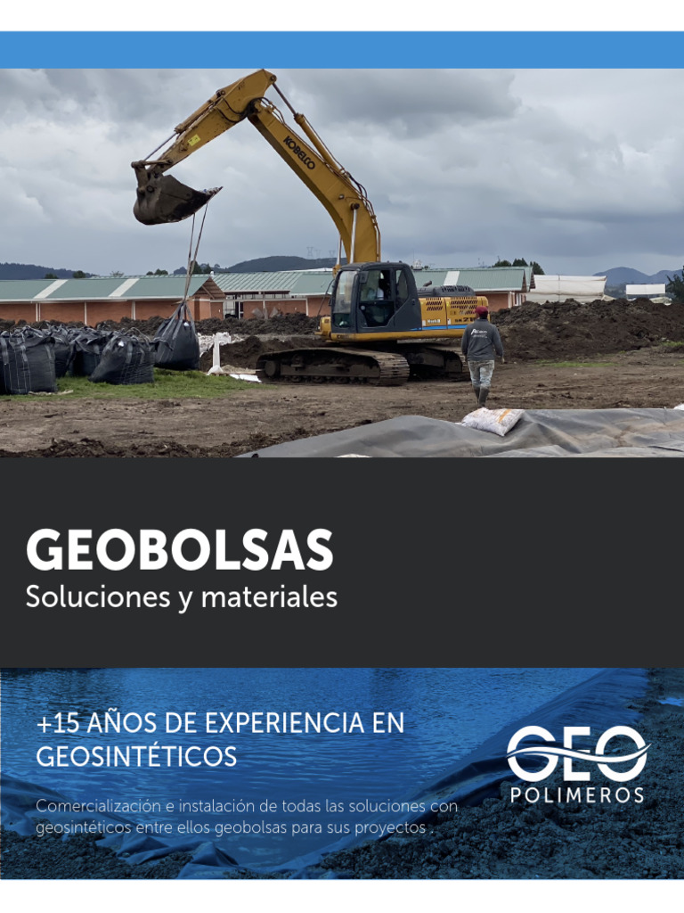 Trayectoria Con Sistemas de Geobolsas | PDF | Hormigón | Ciencias de la Tierra