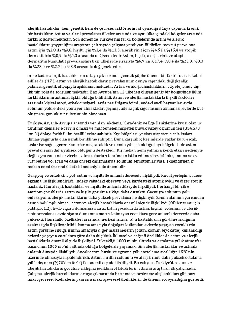 Allerji | PDF