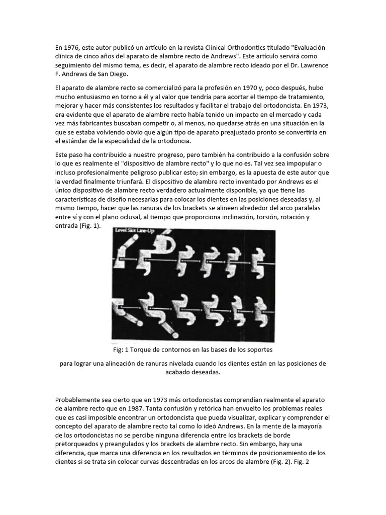 Prescripción Roth en Ortodoncia: Guía Técnica | PDF | Ortodoncia ...