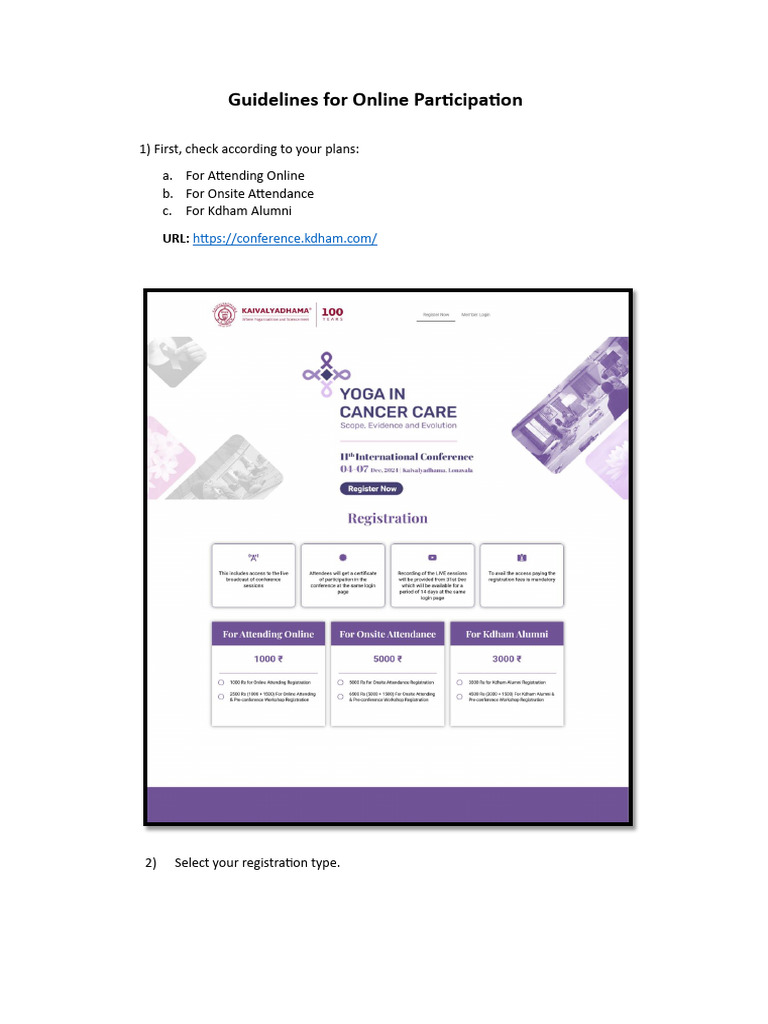 Guidelines For Online Participation | PDF