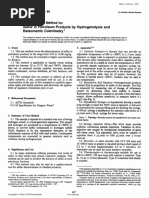 Hydrogen Halide Emissions Method 26 | PDF | Chlorine | Sodium Chloride