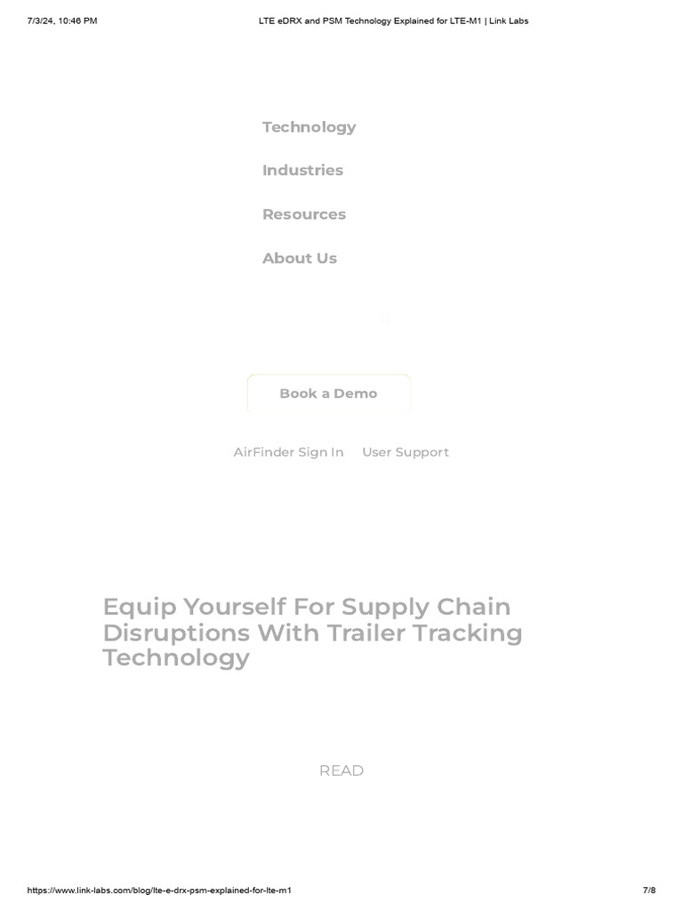 LTE eDRX and PSM Technology Explained | Download Free PDF | Business