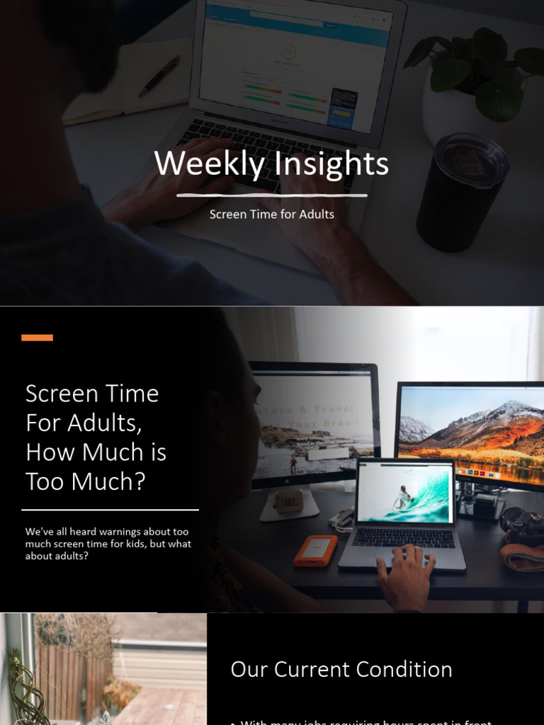 Weekly Insights - Screen Time | PDF | Social Media | Popular Culture & Media Studies