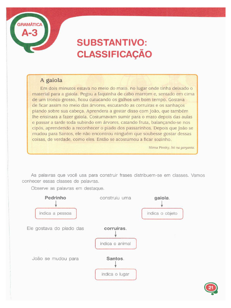 Apostila 3º Ano Gramática E Ortografia Pdf