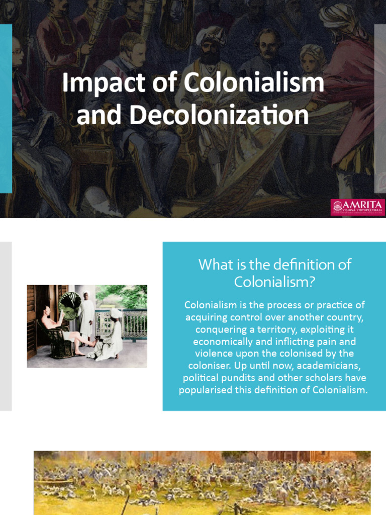 3 - Impact of Colonialism and Decolonization | PDF | Experience ...