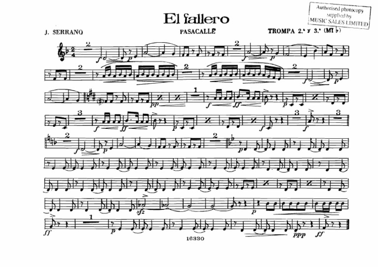 El Fallero Trompas 2 y 3 Mib | PDF