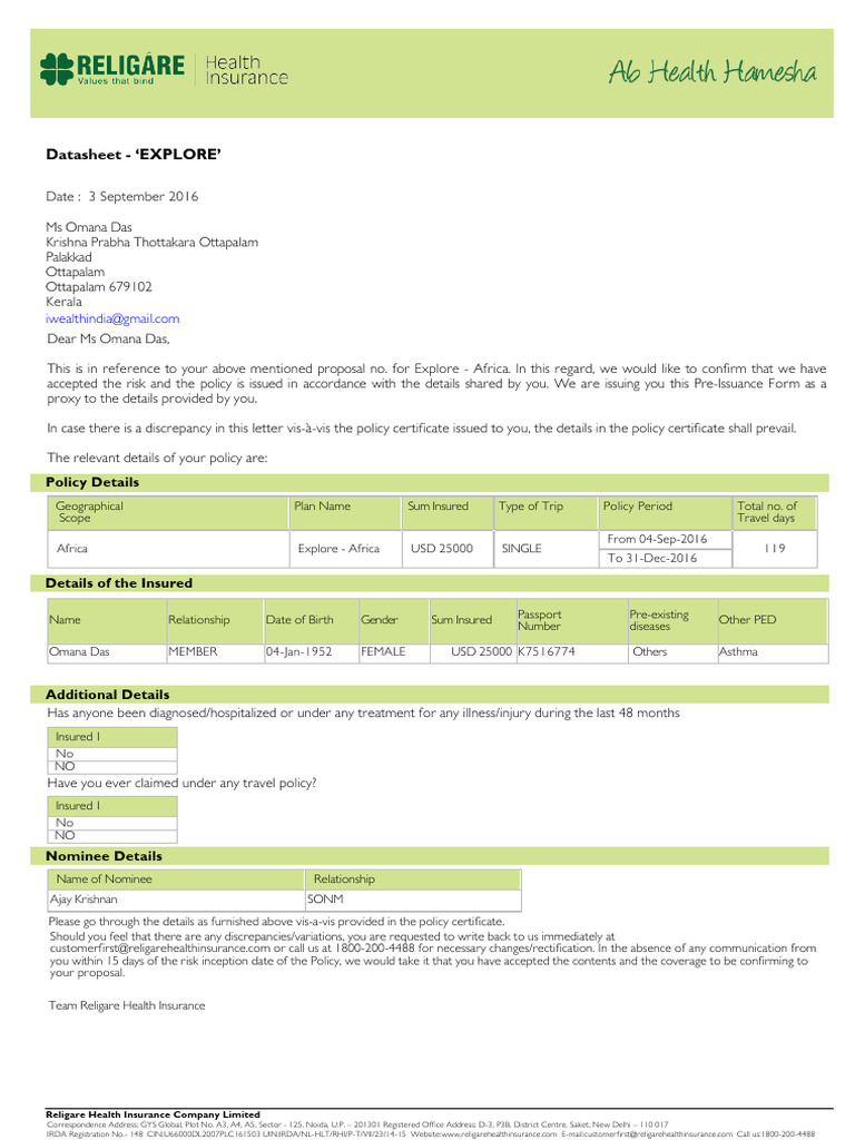 Insurance Guide Om Africa | PDF | Insurance | Financial Services