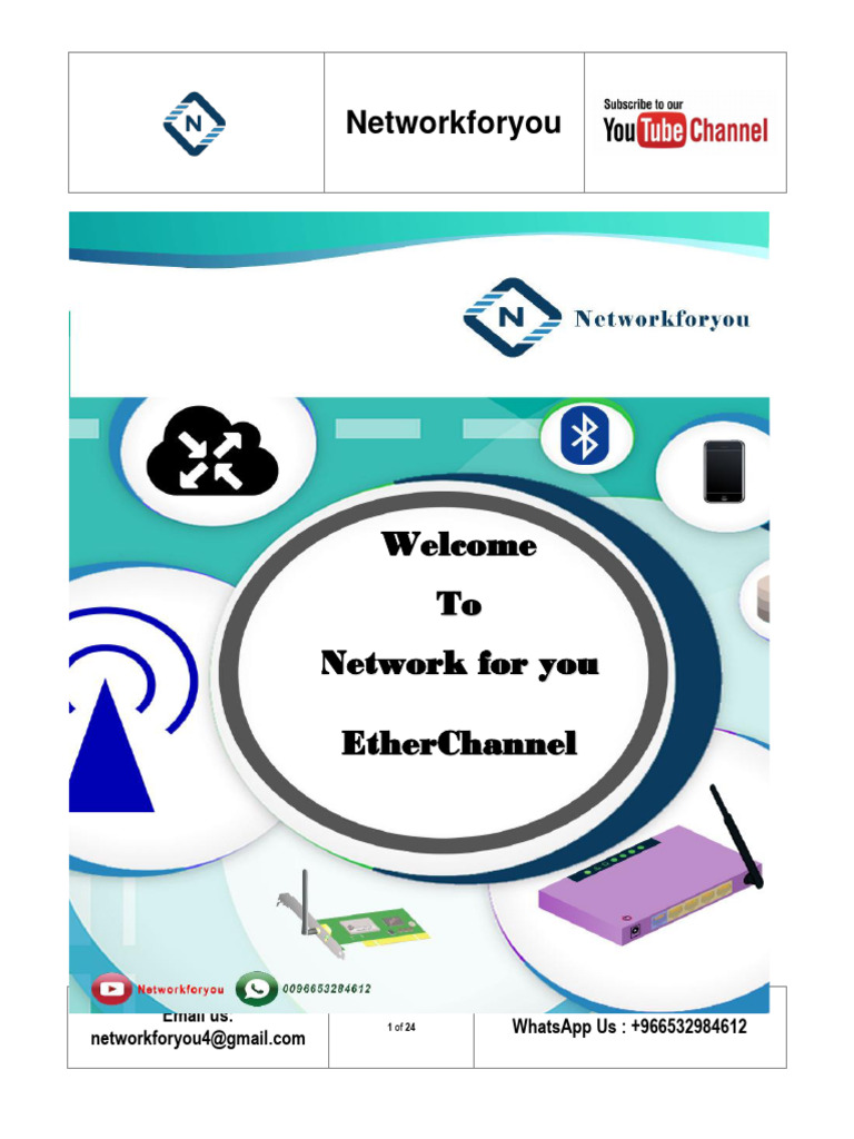 Ether Channel | PDF | Computing | Physical Layer Protocols