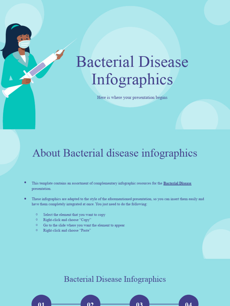Bacterial Disease Infographics by Slidesgo | PDF | Planets | Solar System