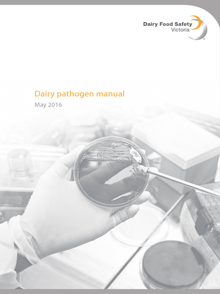 Dairy Pathogen Manual | PDF | Foodborne Illness | Food Safety
