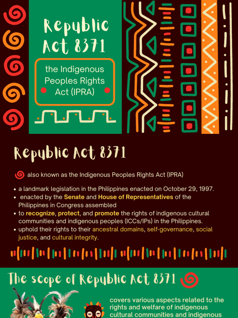 RA 8371 | PDF | Justice | Crime & Violence