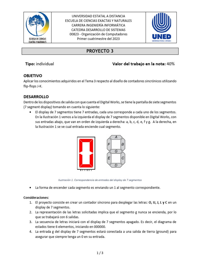 2023 I Proyecto 3 Pdf Informática Ingeniería Informática
