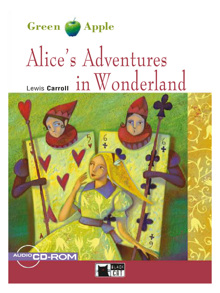00 Ce Alice s Adventures in Wonderland Book Cover | Download Free PDF | Alice's Adventures In ...