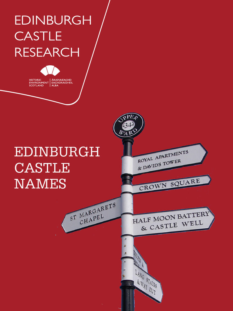 Edinburgh Castle Research Names | PDF | Edinburgh