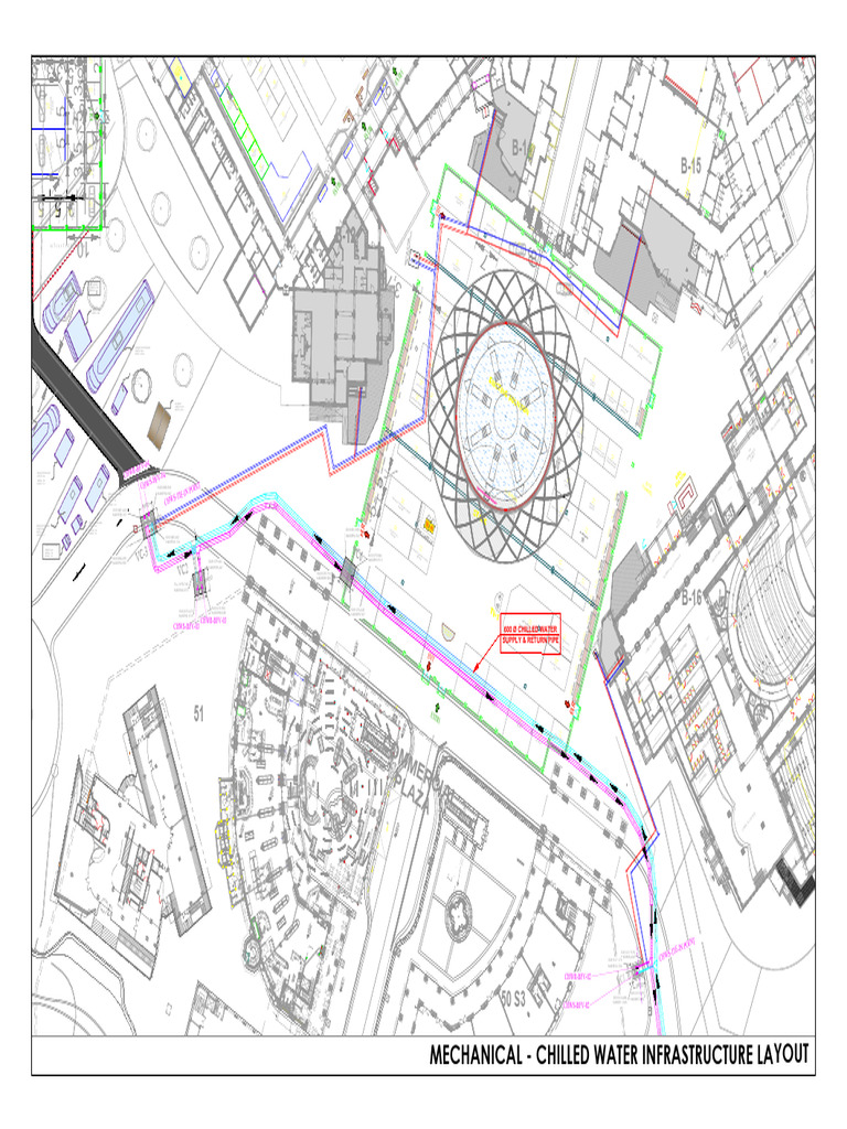 Al Hikma Plaza-Proposed Cafe - Resto-Design Intent Layout - Mechanical-Layout1-Rev 01-2 | PDF