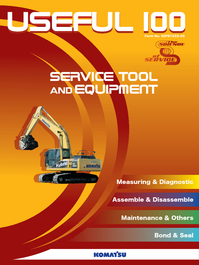 Komatsu Tool & Equipment Guide | PDF | Pressure Measurement | Fuel ...