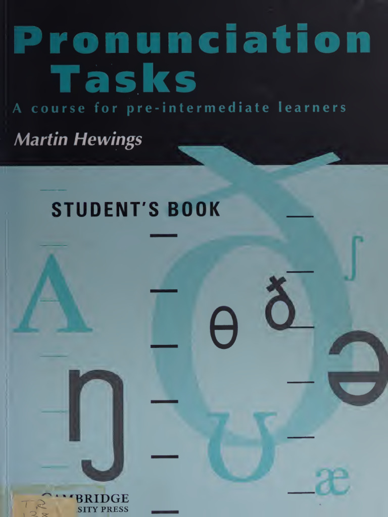 Pronunciation Tasks for Pre-Intermediate | PDF | Phonology | Linguistics