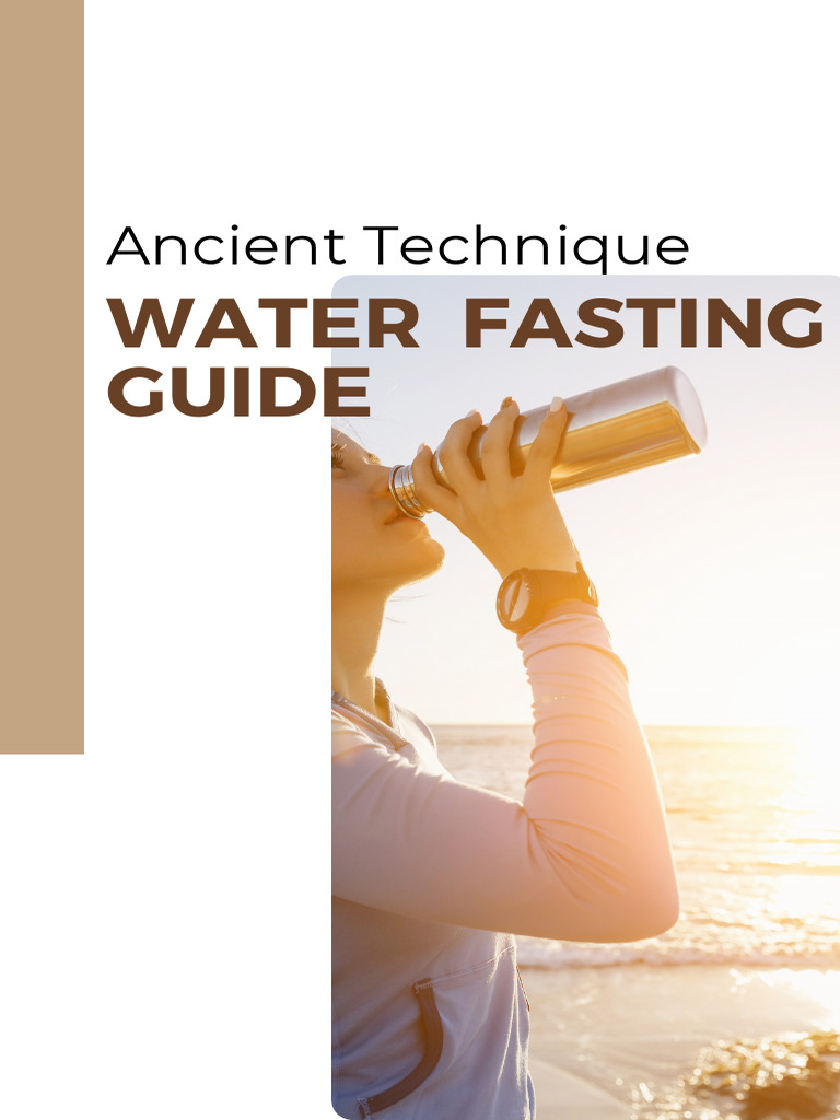 Water Fasting Challenge On July 21 | PDF | Autophagy | Foods