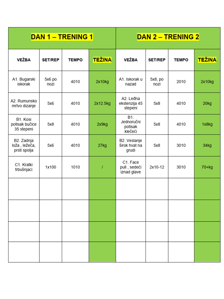 Program Jovana | PDF