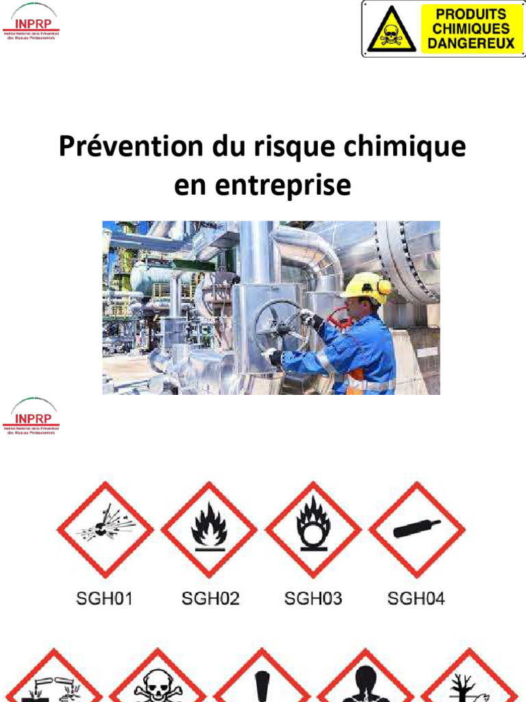 Prévention du Risque Chimique en Entreprise | PDF | Brûlure | Sécurité
