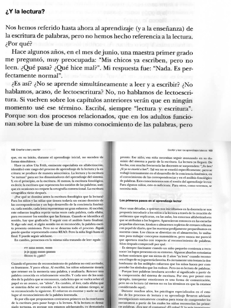 Lectura de palabras - Diuck | PDF