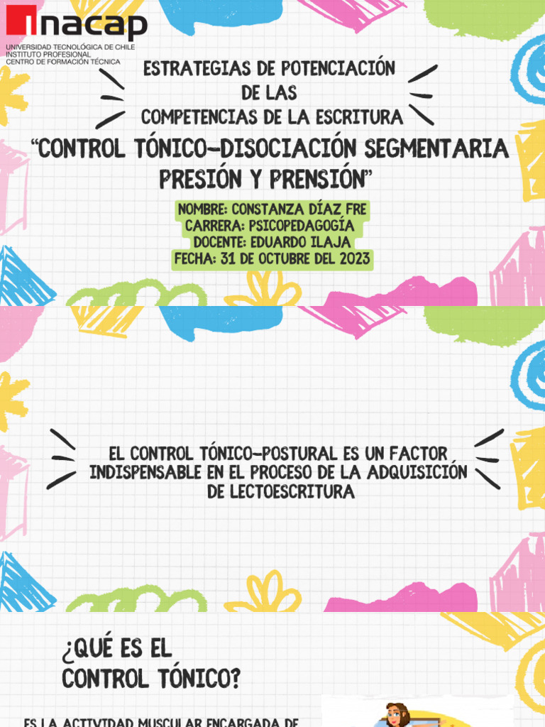 Control Tónico, Disociación Segmentaria | PDF | Codo | Mano