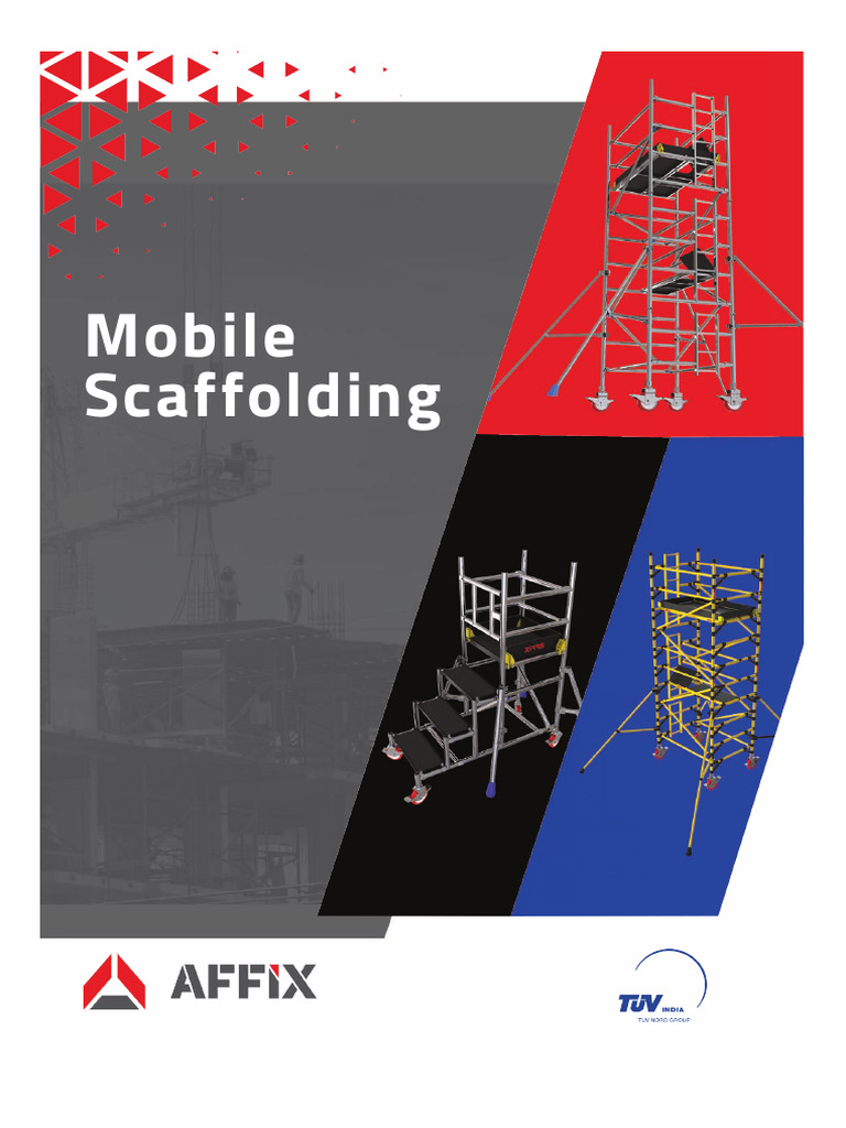 SPAR Mobile Scaffolding | PDF | Scaffolding | Stairs