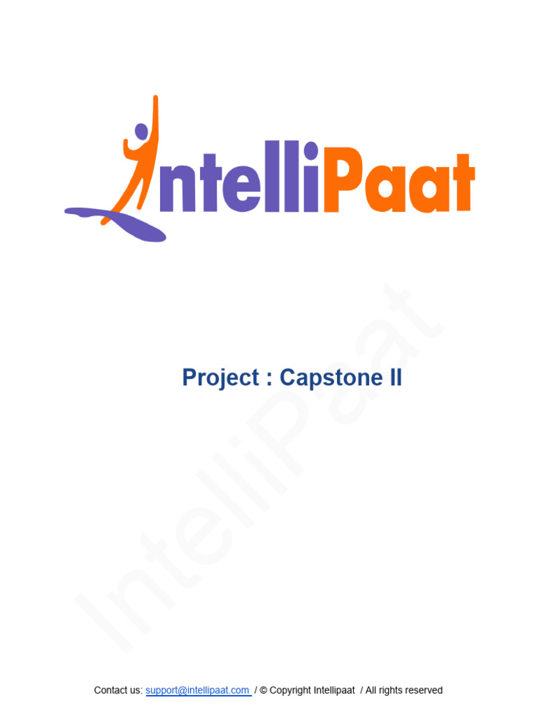 Capstone Project 2 | PDF | Systems Engineering | Software Engineering