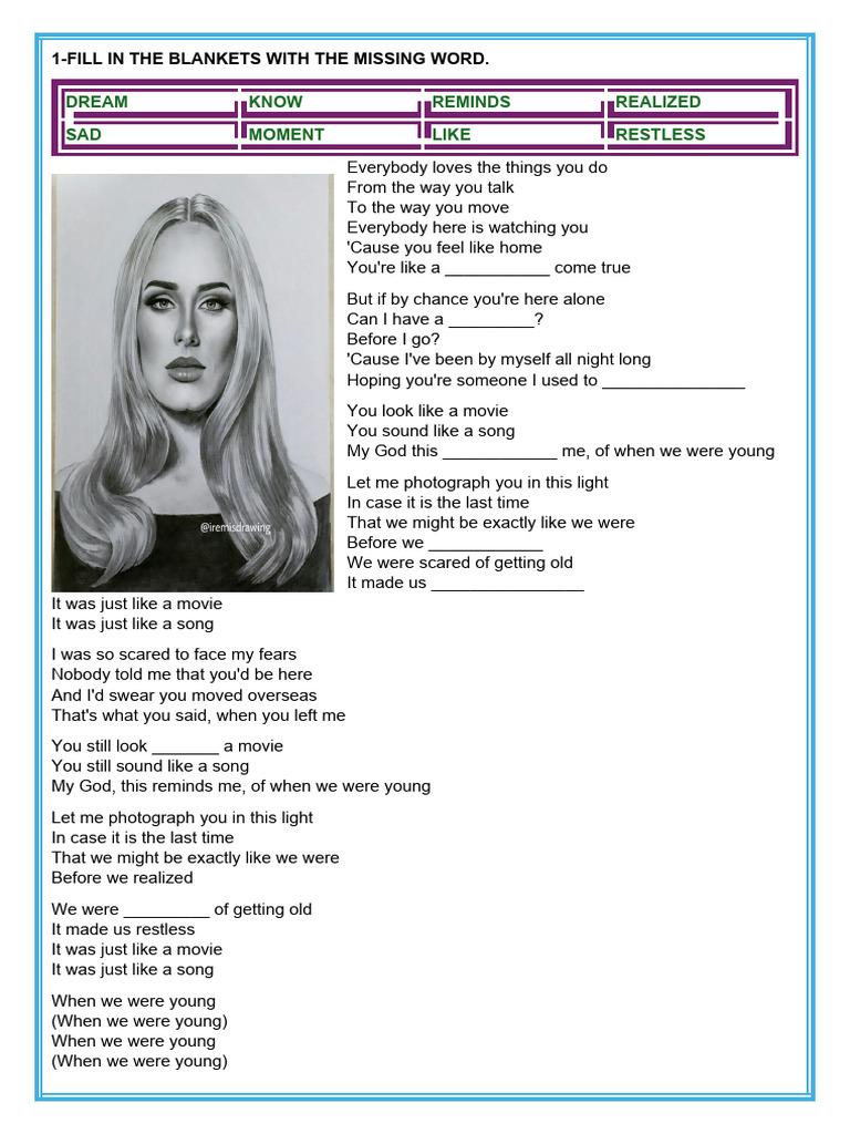 MUSIC CLASS - ADELE | PDF