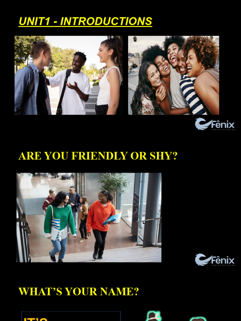 Wordlink - Introbook - Unit 1 - Slide | PDF | Adjective | Noun