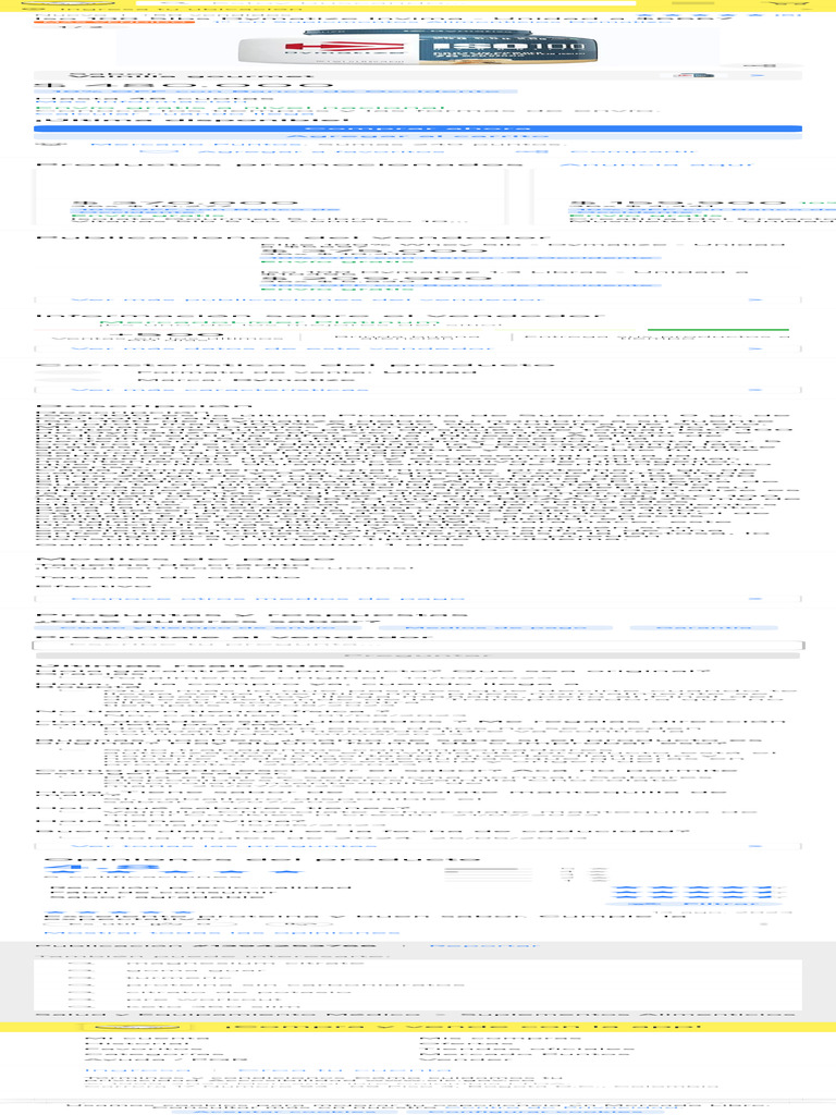 Iso 100 5lbs Dymatize Invima - Unidad A $6667 Envío Gratis | PDF ...