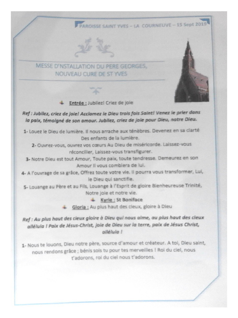 Programme Messe | PDF