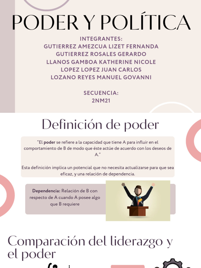 Poder y Politica | PDF | Business | Poder (social y político)