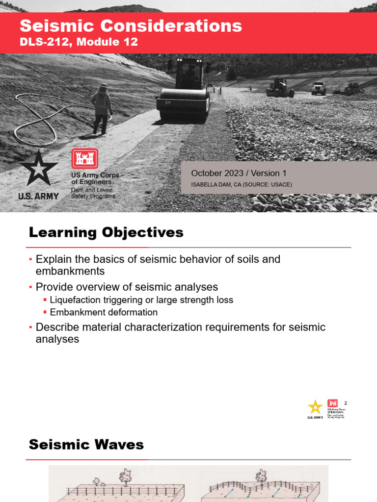DLS212-12 Seismic Considerations 20231013 | PDF | Soil Mechanics ...