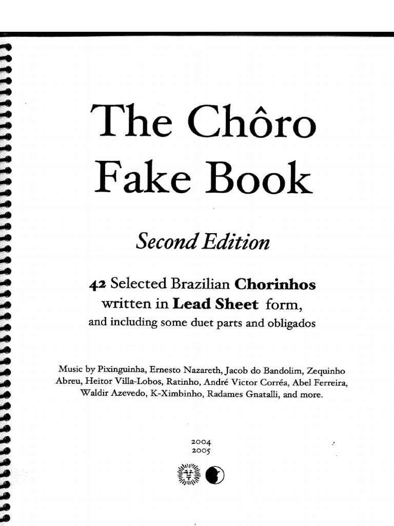 The Choro Fake Book Compress | PDF