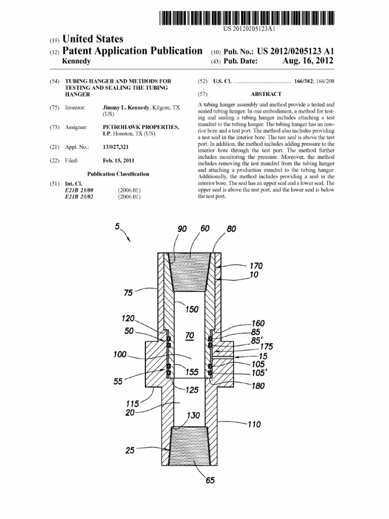Tubing Hanger Testing and Sealing Methods | PDF | Intellectual Works ...