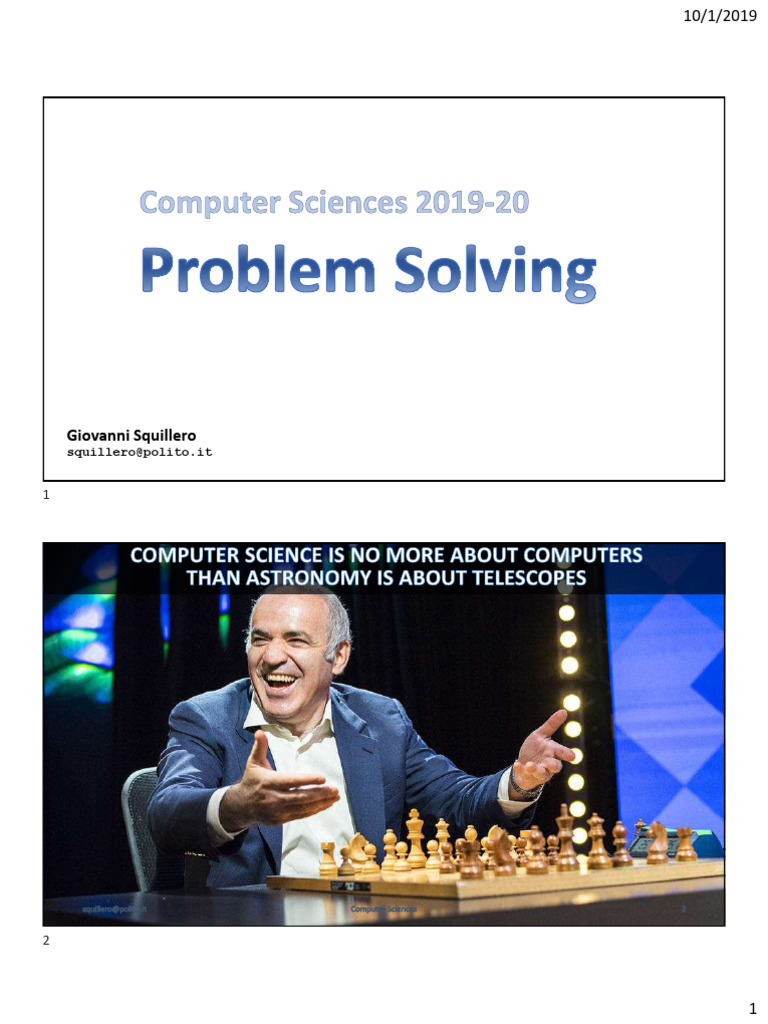 02 Problem Solving | PDF | Computer Programming | Software Engineering