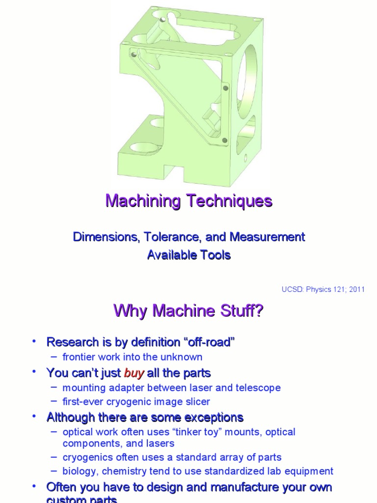02 Machining | PDF | Machining | Drill