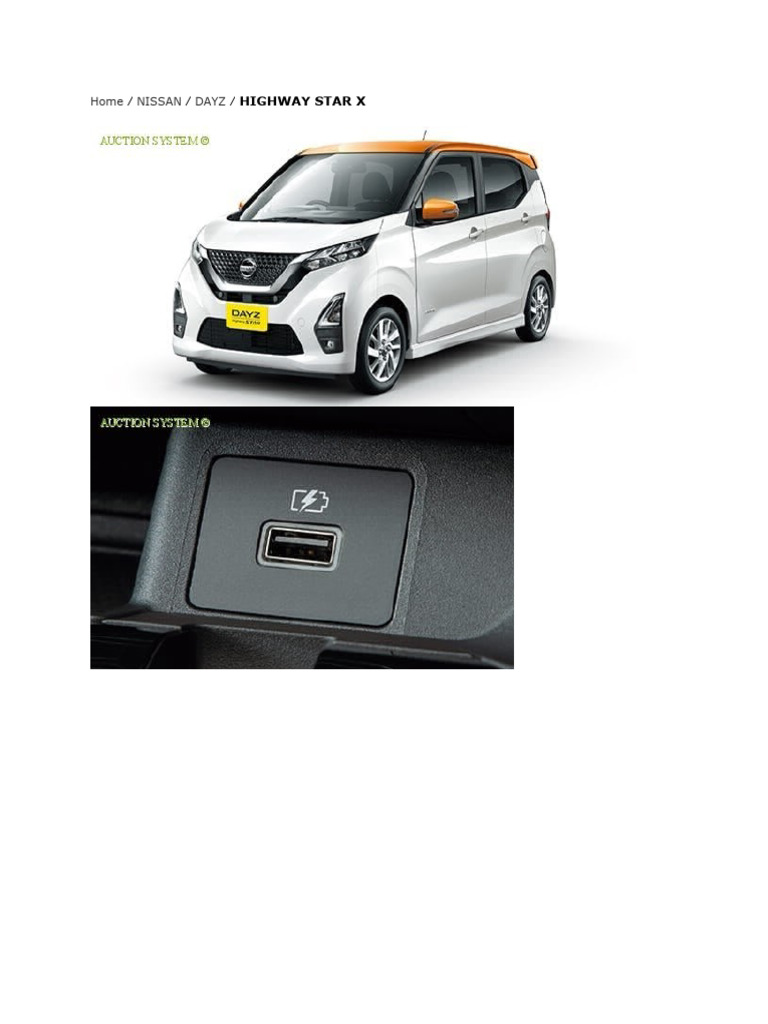 Nissan Dayz User Manual | PDF | Steering | Airbag