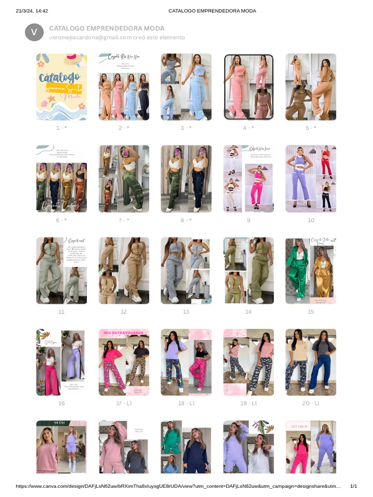 Catalogo Emprendedora Moda | PDF