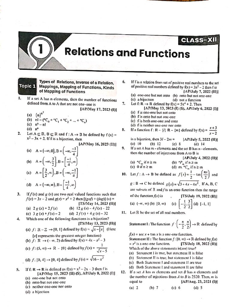 Maths 2 PYQ 2024 | PDF
