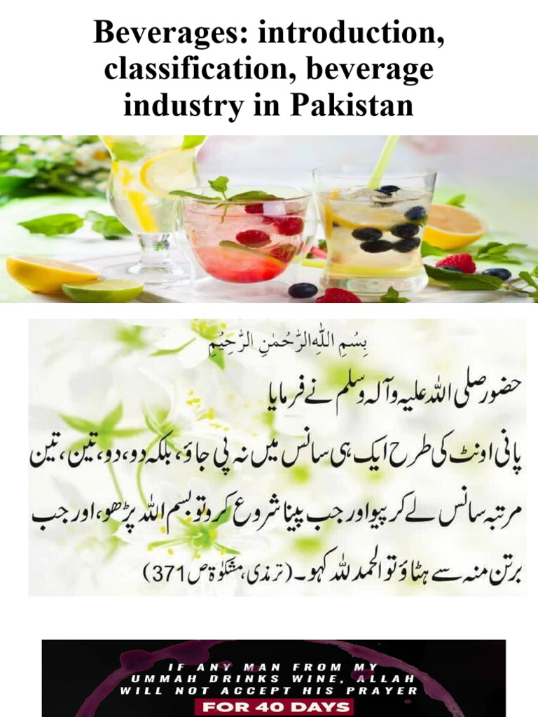 1 Lec Beverage | PDF | Drink | Soft Drink