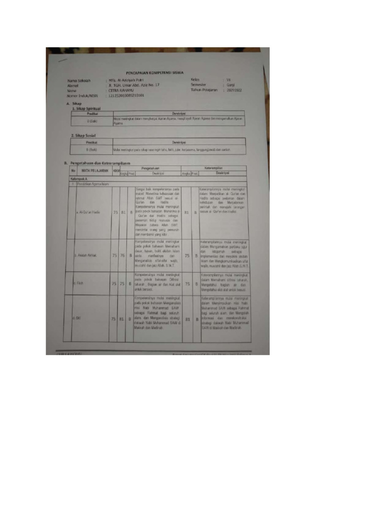 Semester 1 - Compressed | PDF
